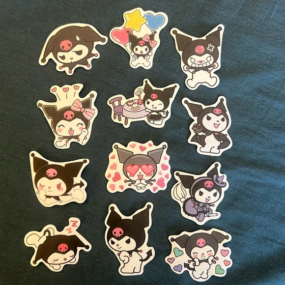 Sanrio | Design | Sanrio Kuromi Vinyl Sticker Lot | Poshmark